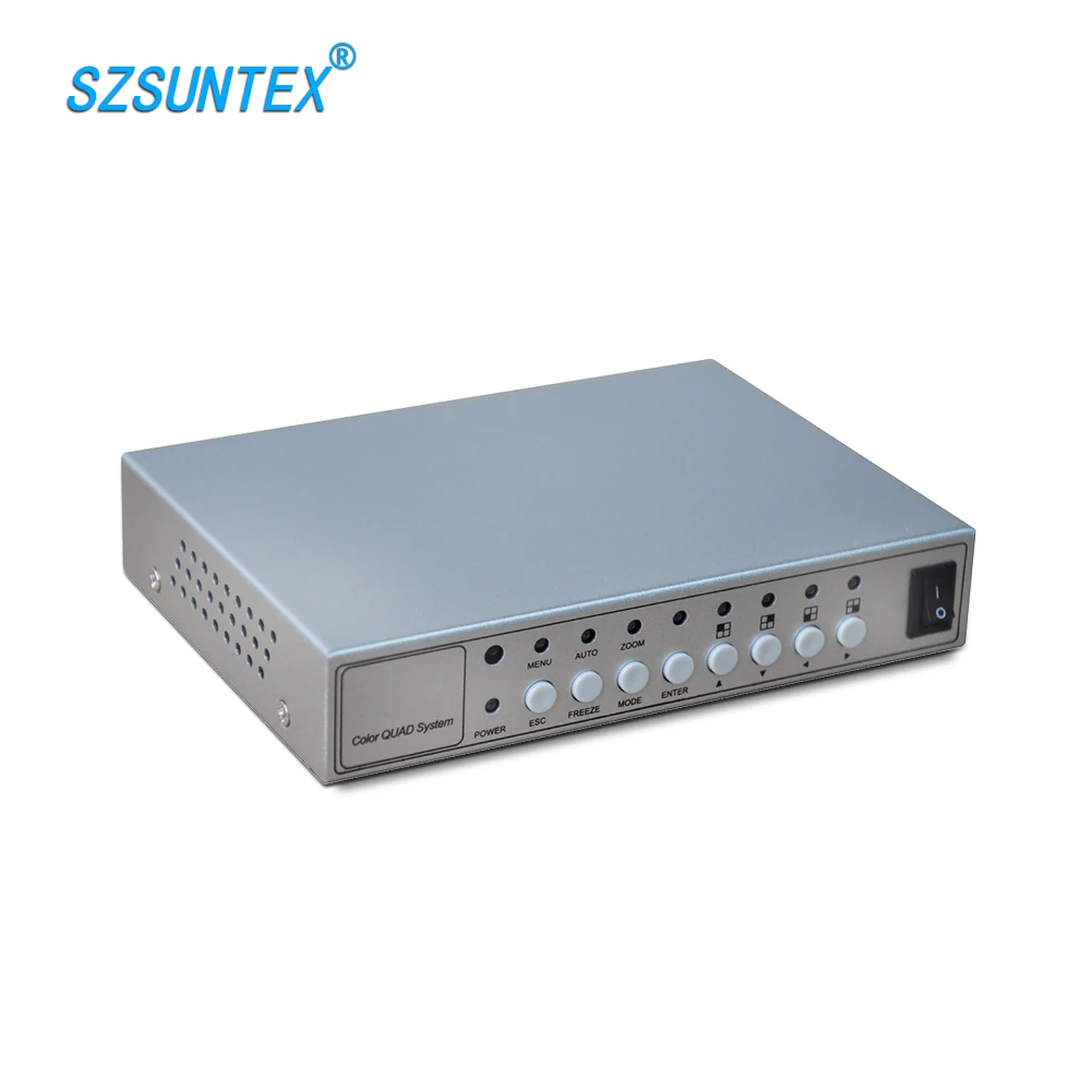 Surveillance Equipment Provider 4 Channel Cctv Color Quad Processor ...
