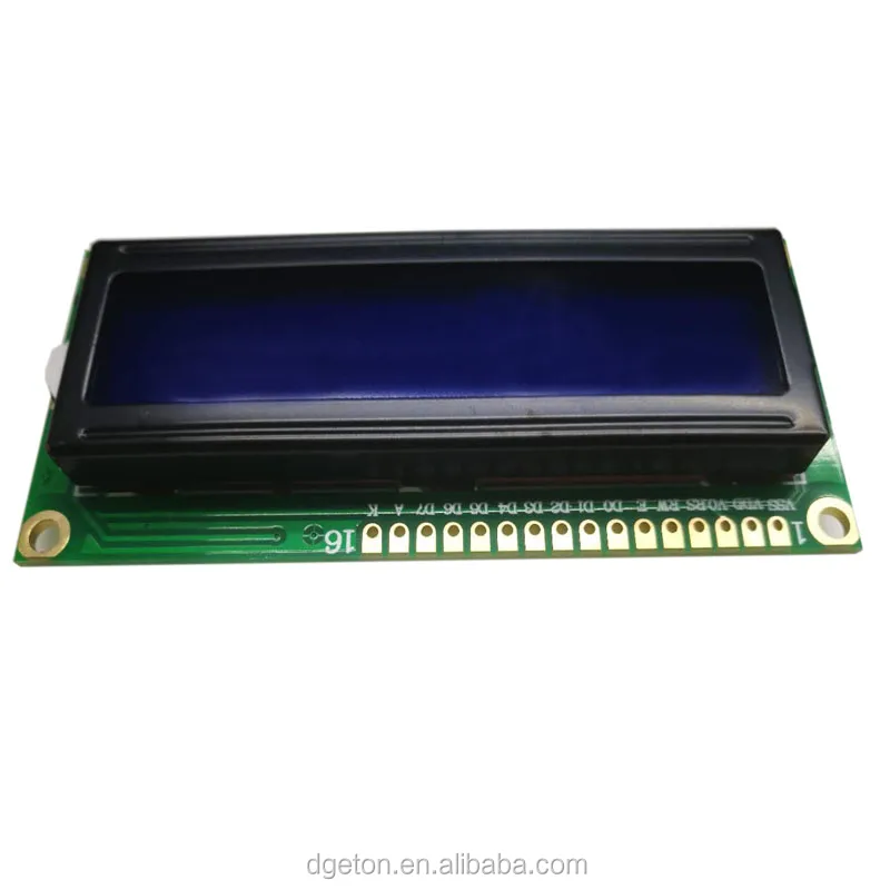 3.3 V Blue Character 2x16 Lcd Display Module - Buy 1602 Lcd,16x2 Lcd ...