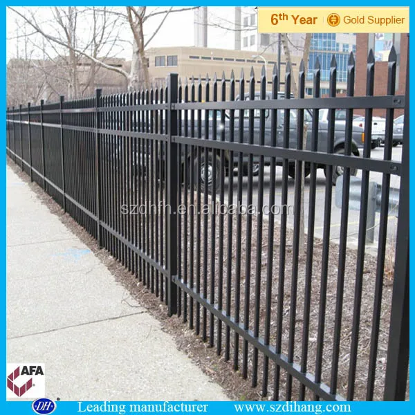 Steel Palisade Fencing/8x8 Fence Panels/cheap Prefab Fence Panels - Buy ...