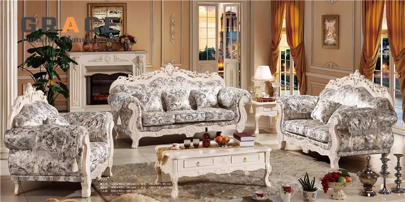 B105 5 Seater Fabric Sofa Set Velvet Designs Alibaba Sofa Set - Buy 5 ...
