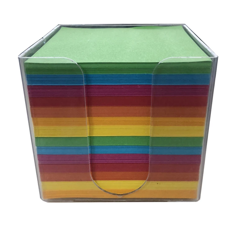 Non Sticker Loose Sheets Memo Cube Notes Paper For Office - Buy Memo ...