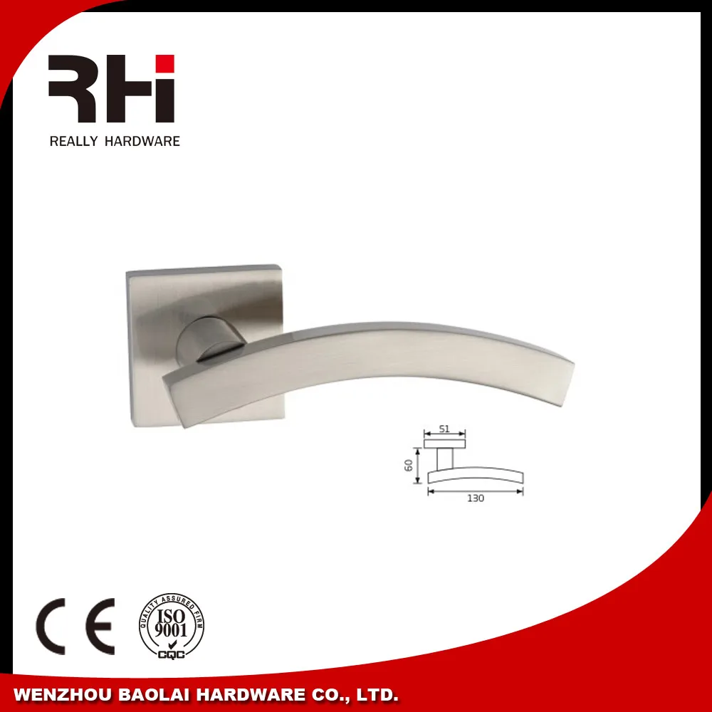 Alu Lever On Round Rose Aluminium Lever Handel On Plates - Buy ...