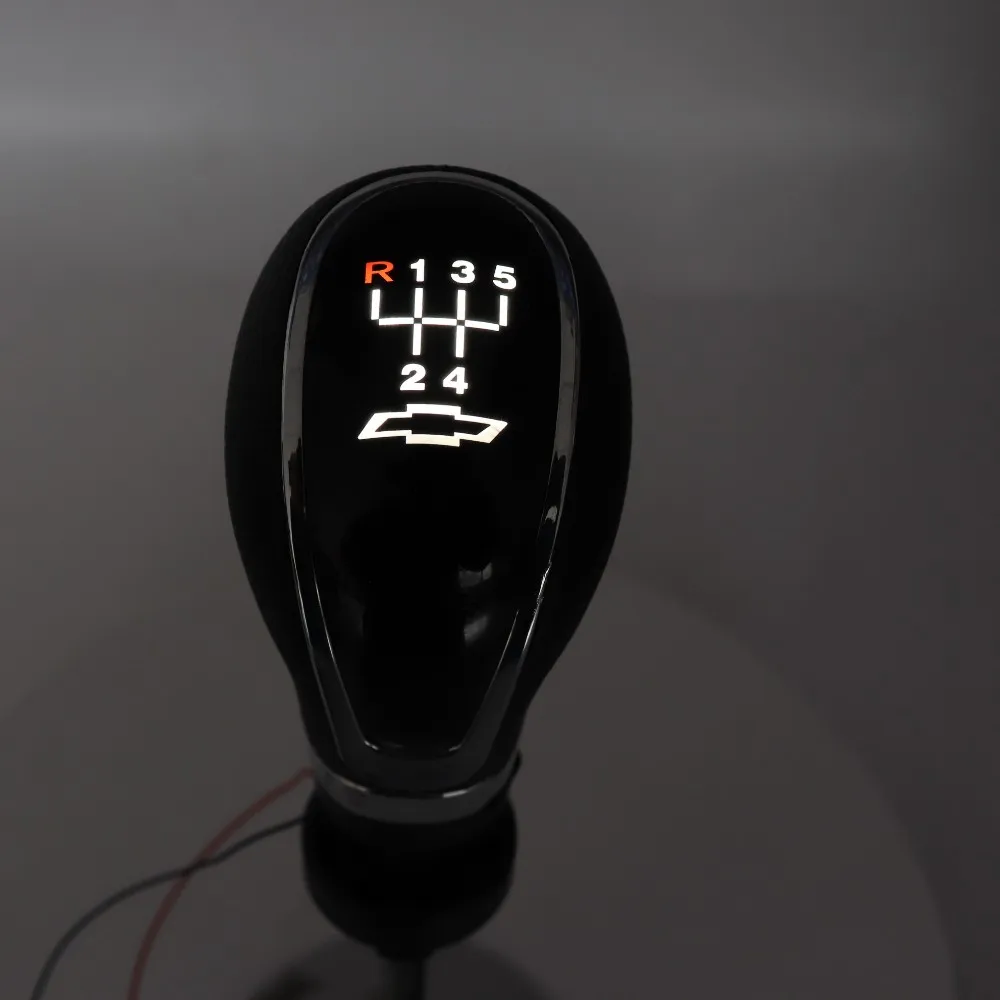 LED Car Gear Shift Knobs for Chevrolet - Durable & Stylish