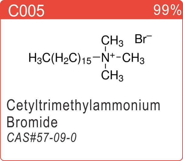 Chemicals Hexadecyl Trimethyl Ammonium Bromide Ctab Cas No.57-09-0 ...