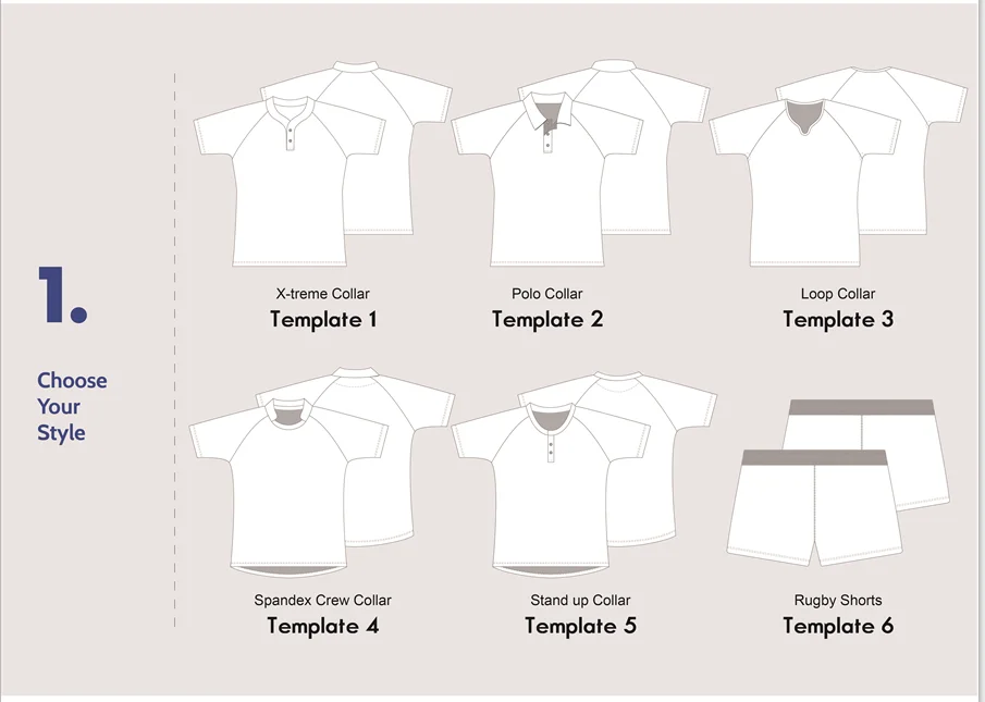 Wholesale Sublimated Design Your Own Rugby Jersey Pattern - Buy ...