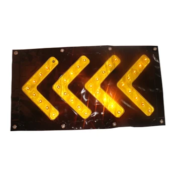 Custom Flashing Warning Sign,Directional Arrow Sign,Chevron Sign For ...