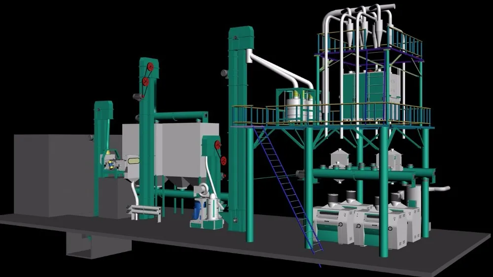 South Africa 150T Maize Grits Milling - Efficient & Durable