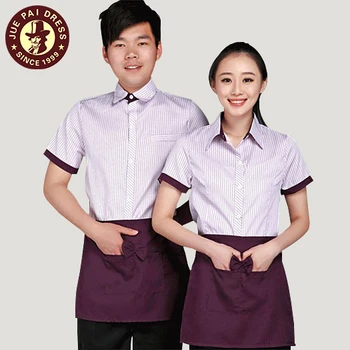 Fast Food Restaurantwaiter Waitress Uniform - Buy Waiter Waitress ...