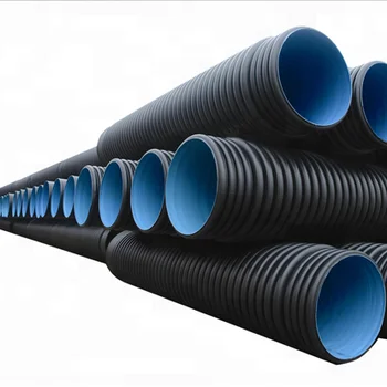 Pe Double Wall Corrugated Plastic Culvert Pipe Prices - Buy Hdpe ...