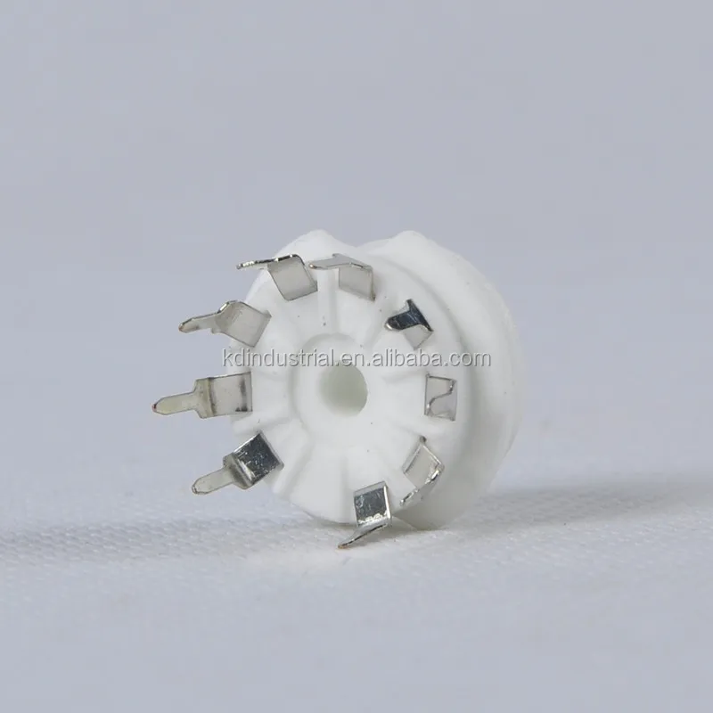 DIY Audio Amplifier KIT Ceramic Noval 9pin Tube Socket for 12AX7 ECC82 ...