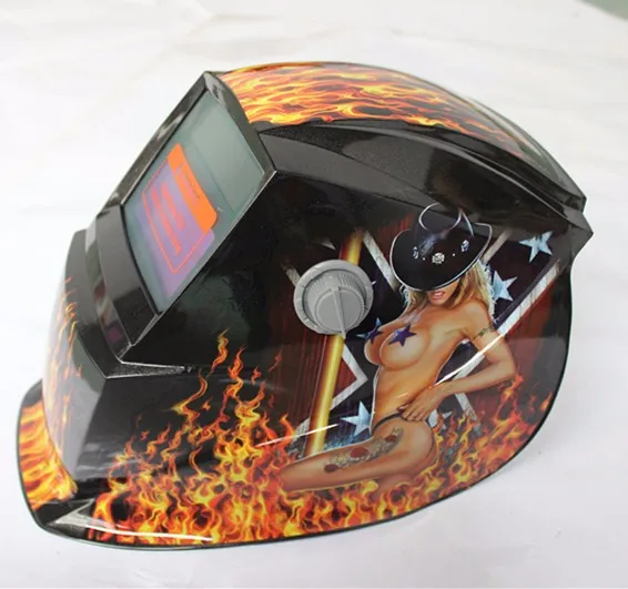 Din9-13 Sexy Lady Helmets For Workers Welding - Buy Helme Product on ...