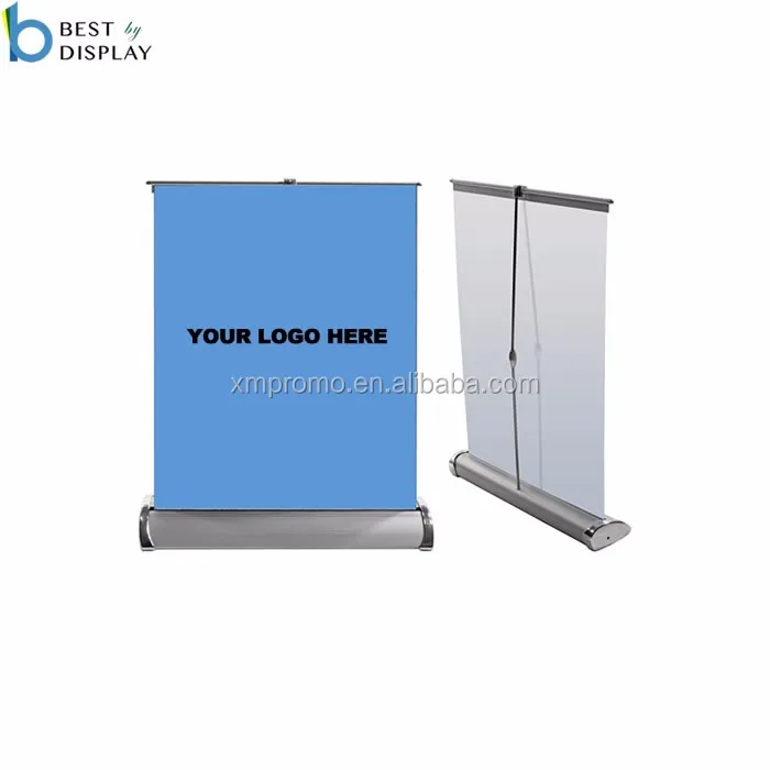 Table Roll Up Banner Stand/mini Desktop Rollup - Buy Mini Desk Roll Up ...