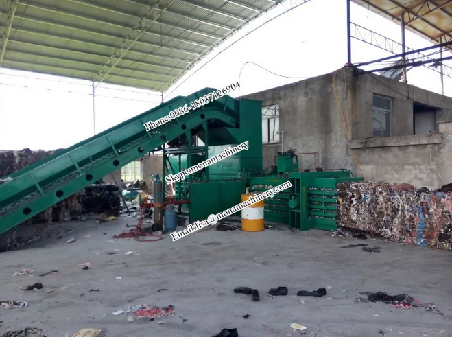 Hay Grass Hydraulic Press Baler Machine/hydraulic Hay Bale Press And ...