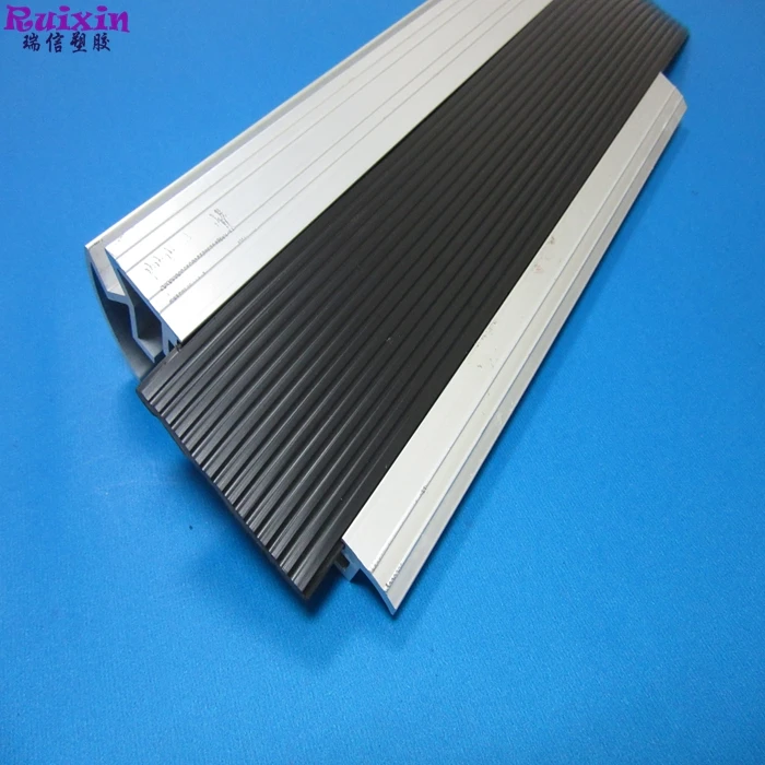 Black Soft PVC Flat Strip with Teeth Big Width - OEM/ODM