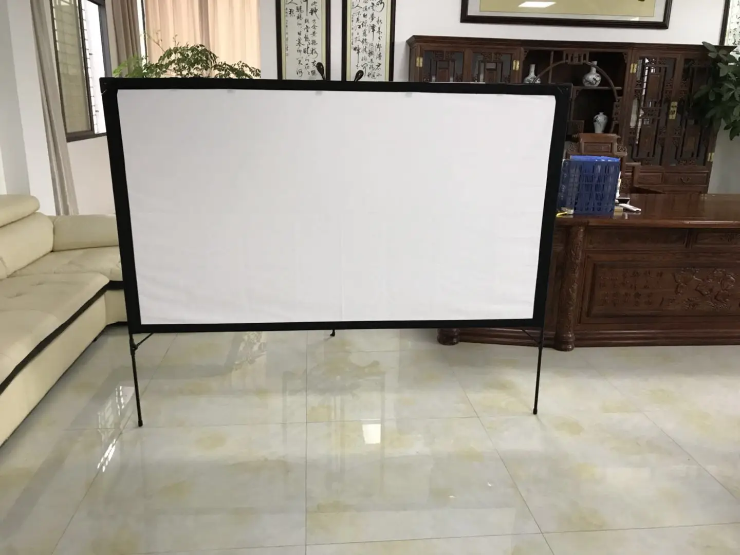 Mini Fast Fold Projection Screen Portable Scaffold Screen New Style ...