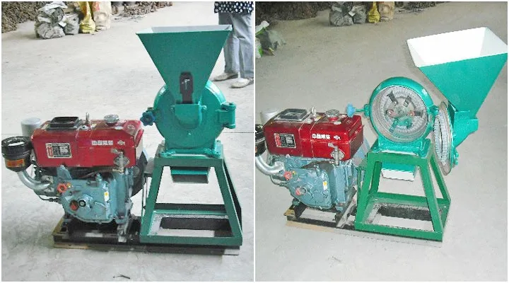 Cheap Diesel Engine Mini Wheat Flour Mill Price - GEMCO