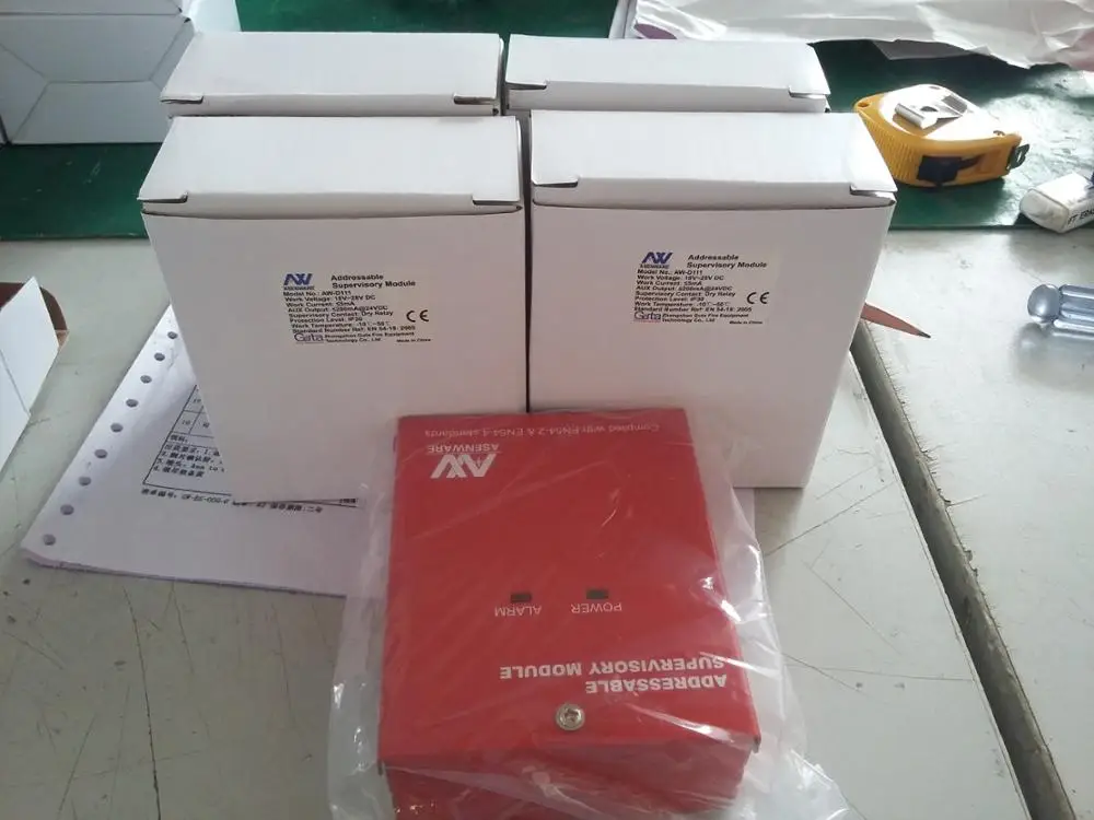 Aw-d111 Asenware Addressable Fire Alarm Supervisory Module - Buy ...