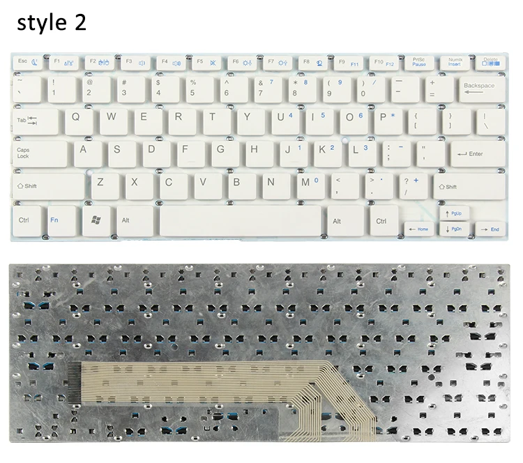 12 Inch Slim Chocolate Laptop Internal Keyboard For Laptop Notebook ...