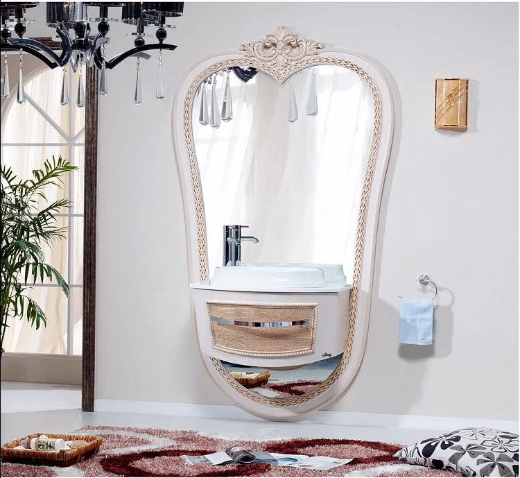 Unique Design Saudi Arab Vanity Mirror Cabinet Bathroom Furniture ...