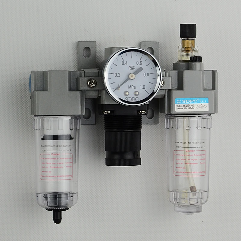 Pneumatic FRL/SMC Filter Regulator Lubricator/frl AC200A