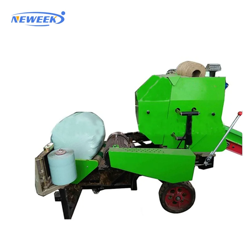 NEWEEK Round Bale Film Hay Wrapping Machine - 15-90kg