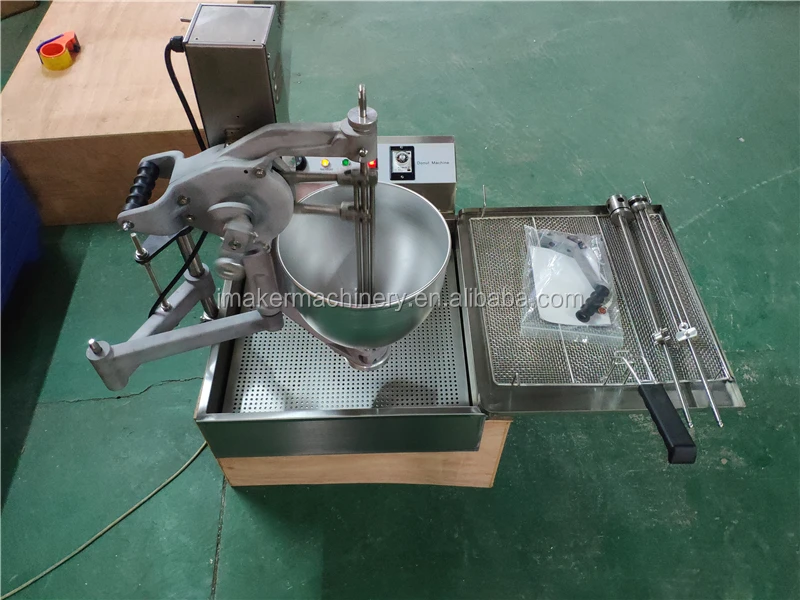 Turkish Delight Lokum Loukoumades Machine: Commercial Donut Fryer for ...