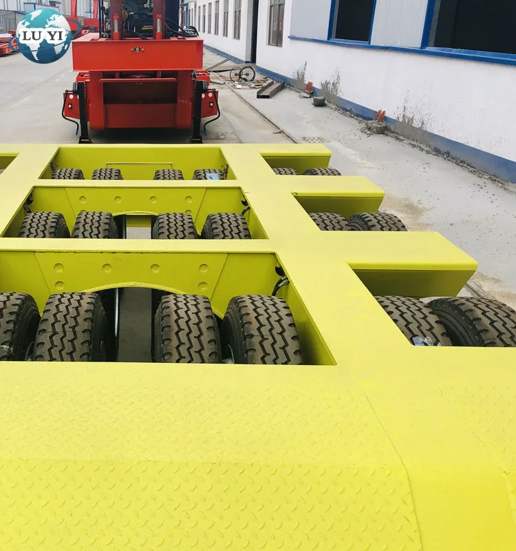 Heavy Duty 40ft Lowboy Trailer - 80-200 Ton Capacity