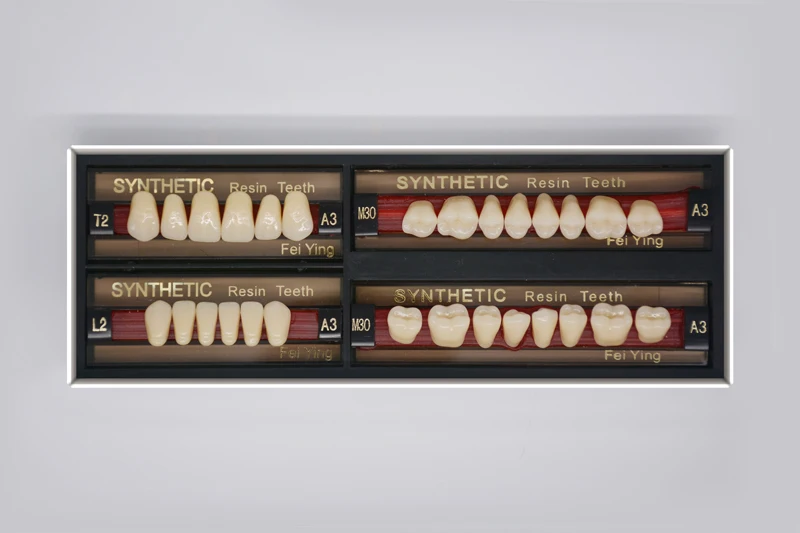 Acrylic Teeth Set - Anterior Resin Composite 2s CE Approved
