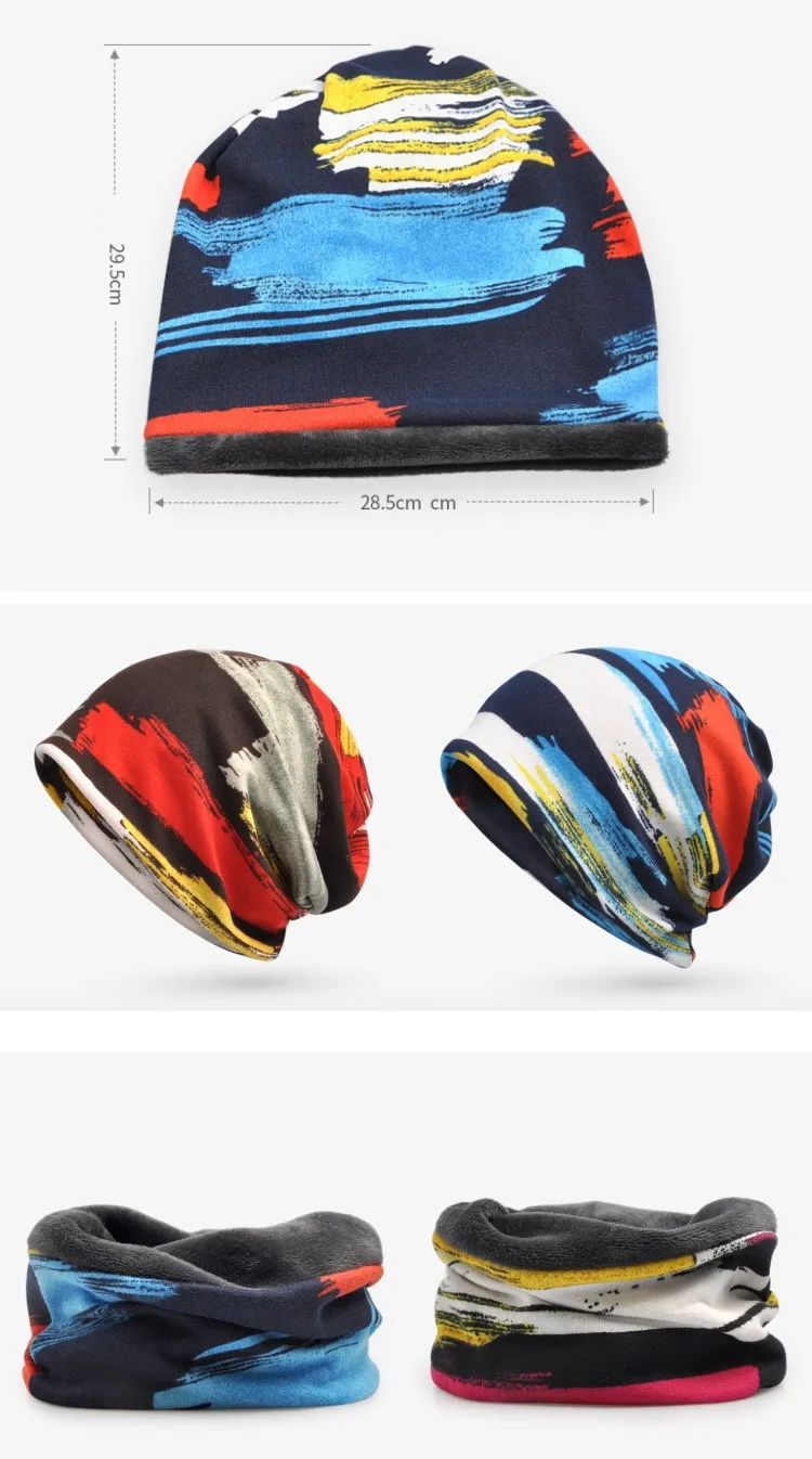 Custom Warm Stretch Skully Unisex Jersey Sublimation Beanie Hat - Buy ...