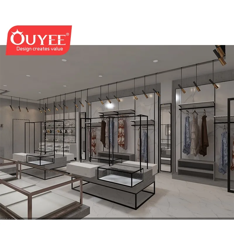 Shop Our Modern Boutiques Clothing Store Display Shelves