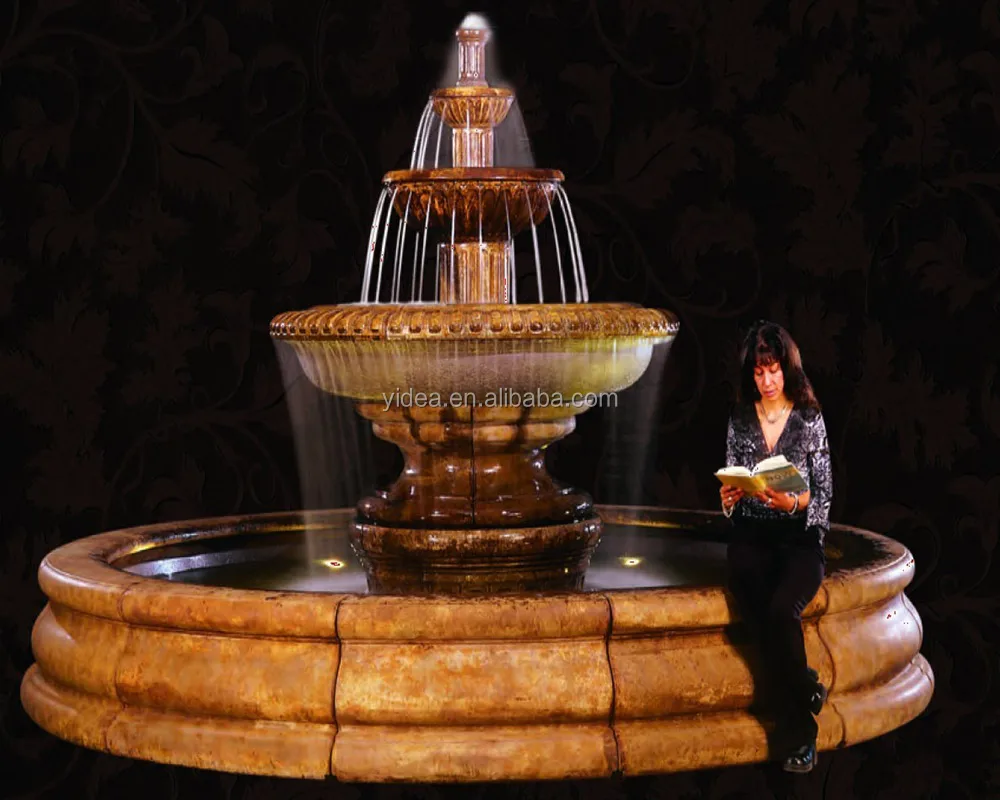 European Style Outdoor Garden Stone Fountain & Marble Fountain