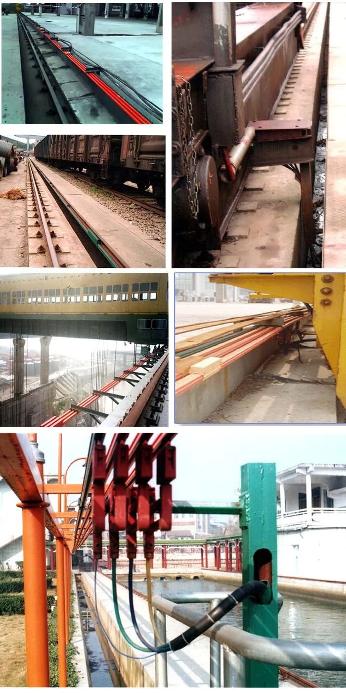 Overhead Crane Aluminum Bus Bar With Carbon Brush - Buy Bus Bar With ...
