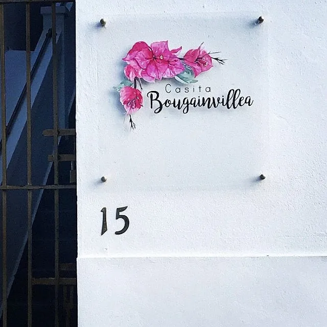 Custom 3D Office Reception Name Signage - Acrylic & Glass