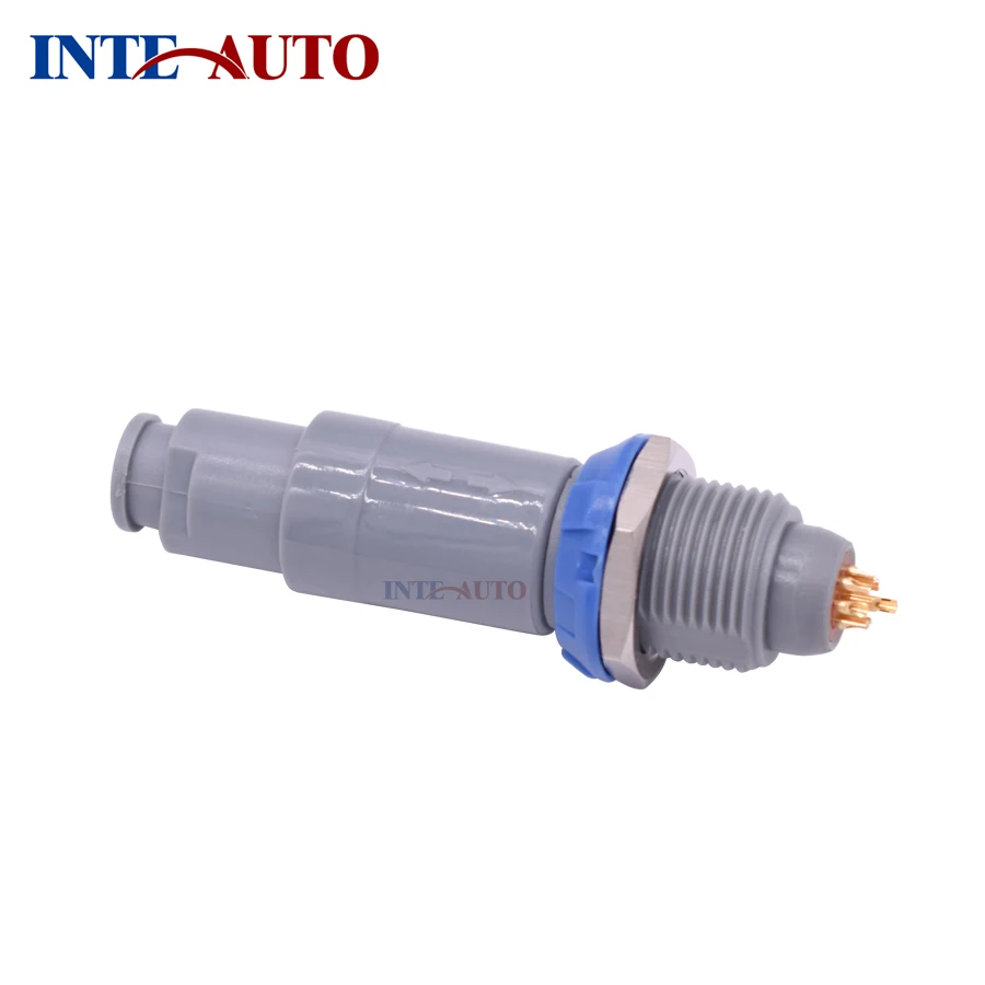 Stanexco Circular Push Pull Connectors Cable Collet Straight Plug Fixed ...