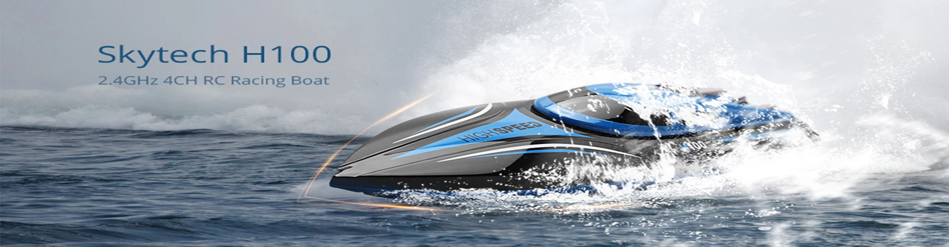 2019 Skytech H100 RC Boat - High Speed Remote Control Fun