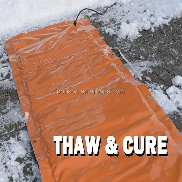 Super Quality Concrete Curing Tarp Insulated Tarps Blankets 6 X 25 Feet ...