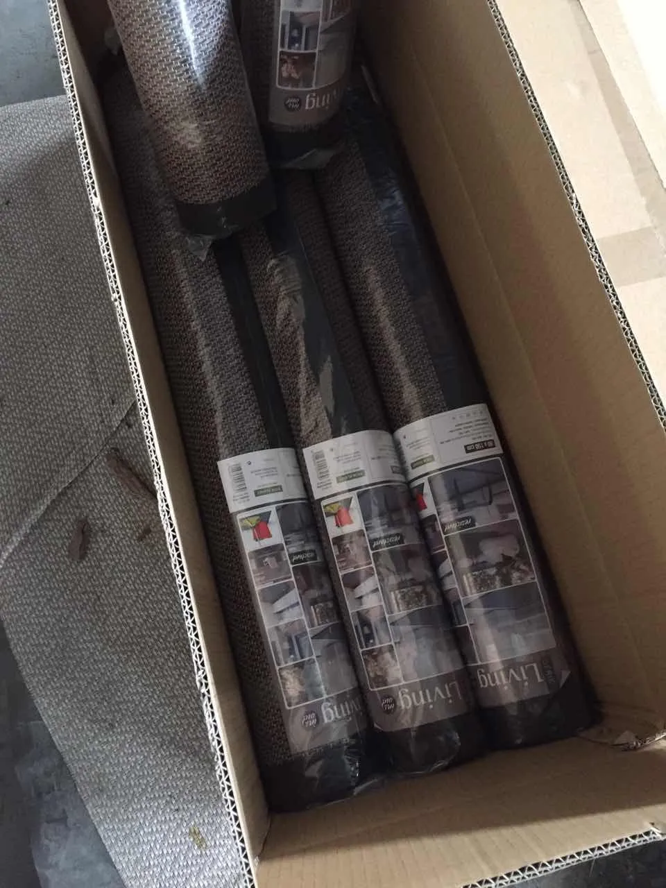 Pvc Woven Vinyl Anti Slip Plastic Washable Carpet Floor Mat - Buy ...