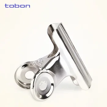 Metal Binder Clip 65mm Bulldog Clips Nickel Round Metal Spring Letter ...