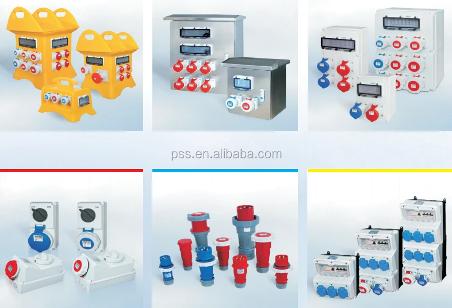 Industrial Explosion Proof Plug and Socket Male and Female