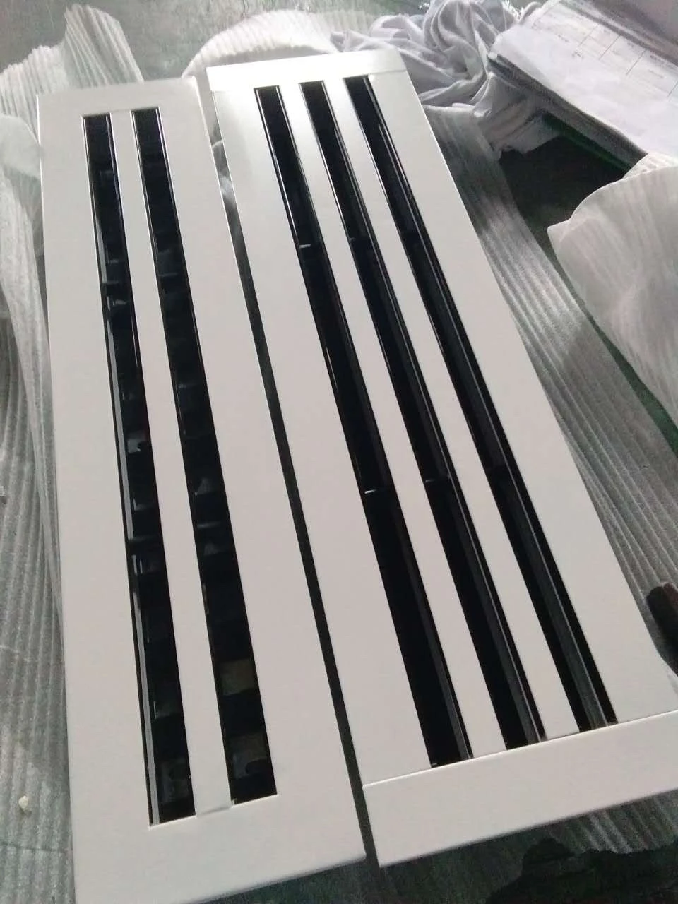 flowbar diffuser air supply linear slot diffuser with plenum box, View ...