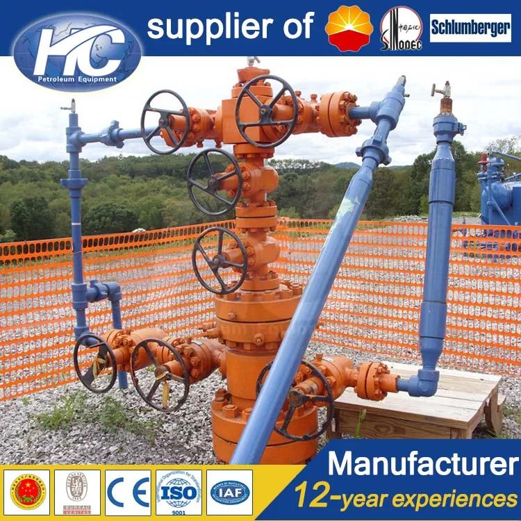 Iso Certification Oil Well Xmas Tree /x Tree / Oil Drilling Tree For ...