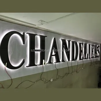 Illumination Channel Sign 3d Sigange Logo Led Acrylic Backlit Letter ...