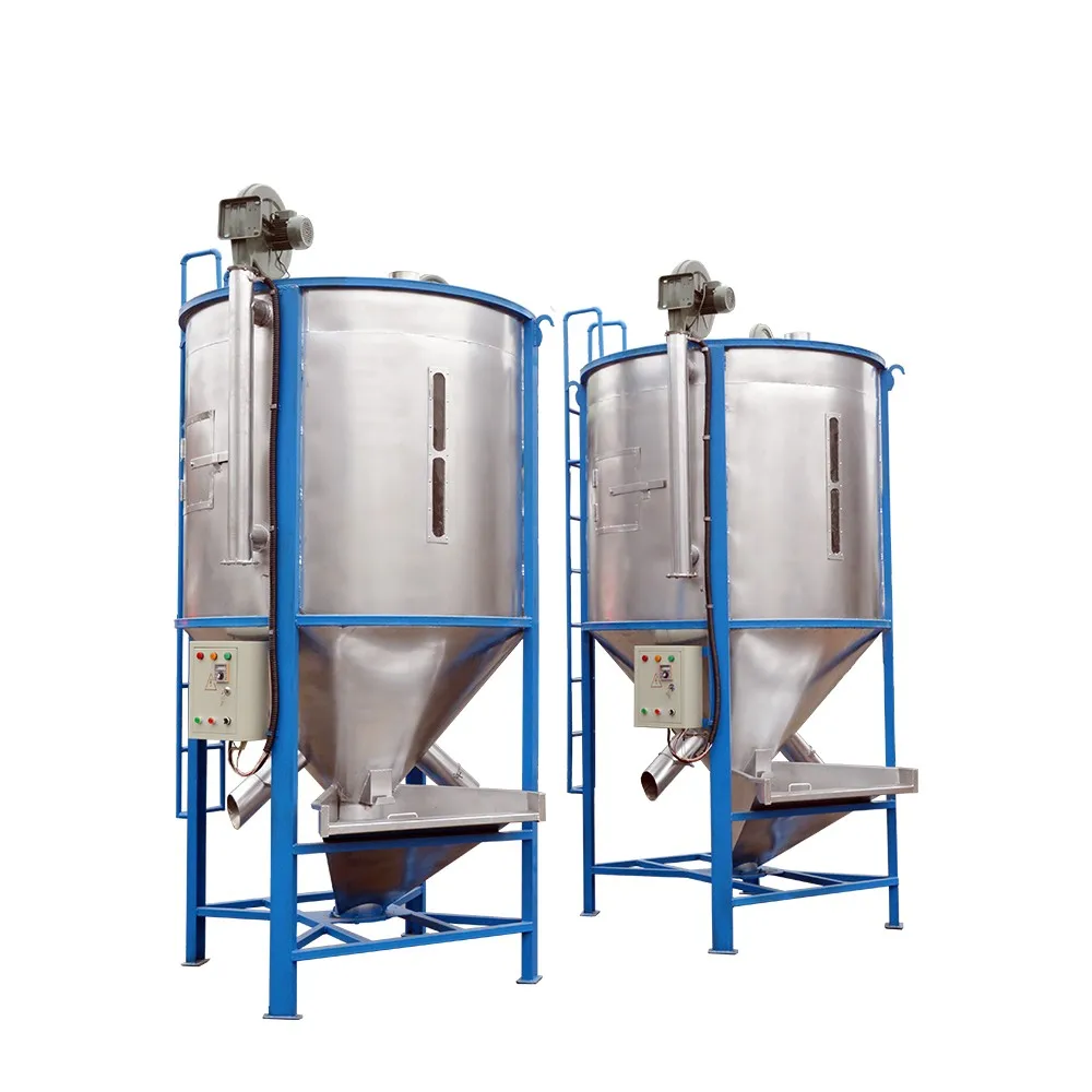 Big Vertical Color Plastic Material Mixer and Dryer Machine