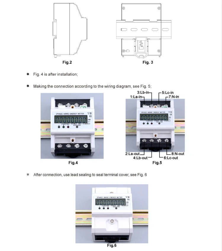 3 Phase 4 Wire Energy Meter XTM024 Series - Smart & Accurate