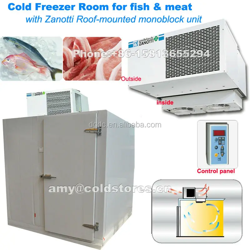 Zanotti Assembled Cold Freezer Roof-mounted Monoblock Unit L2*w2*h2.2m ...