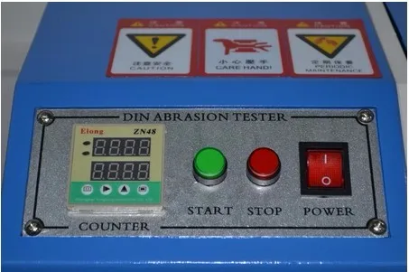 ISO 4649 Sapatos DIN abrasão tester, ASTM D5963 Máquina de Ensaio de ...