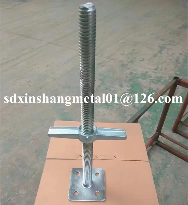 Scaffold 24'' Extension Leg with Base Plate - Durable & Versatile