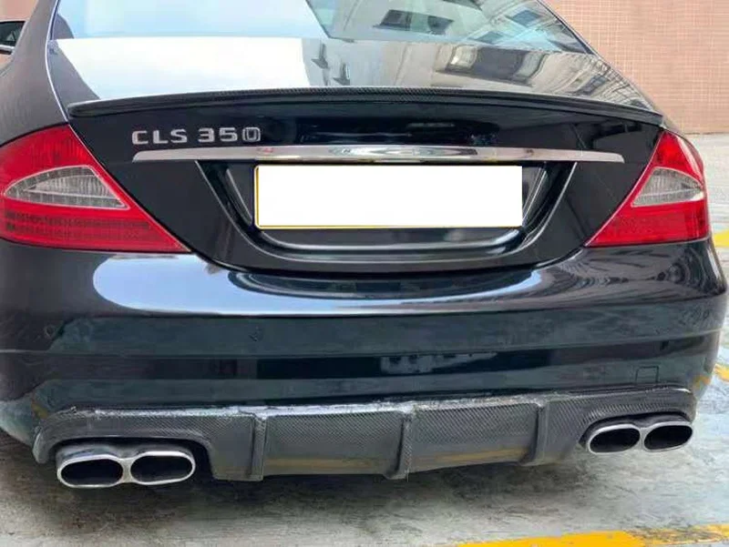 Quality Carbon Fiber Rear Lip Car Diffuser For Mercedes Benz W219 Cls ...