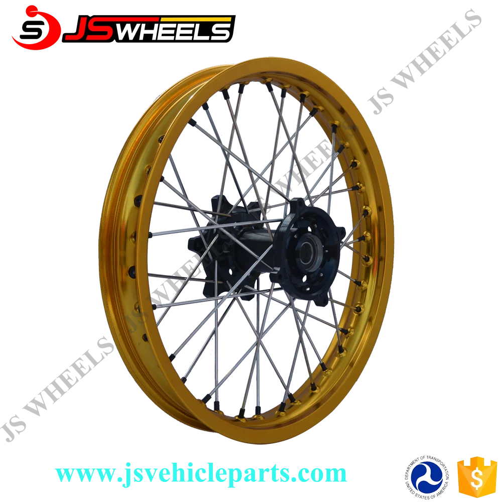 19 Inch 16 Inch Street Motorcycle Alloy Spoked Cnc Wheels For Cr85/125 ...