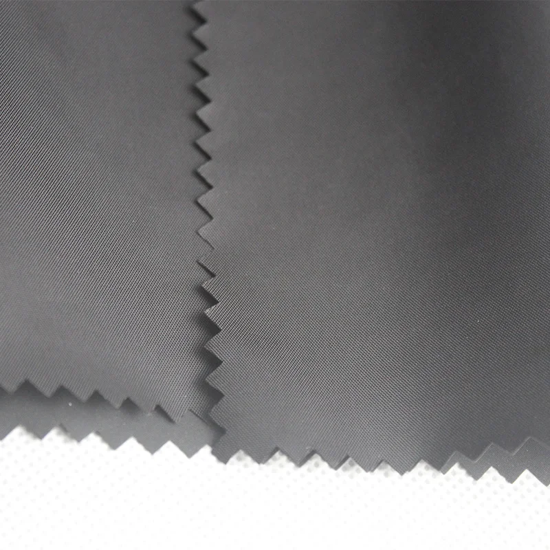 100% Nylon Waterproof 10000mm 210T Matte PVC Taffeta Umbrella Rain Cape ...
